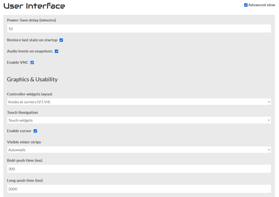 Web Configuration User Guide - ZynthianWiki
